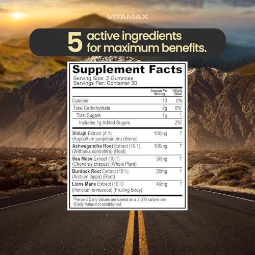 pure shilajit for vitality