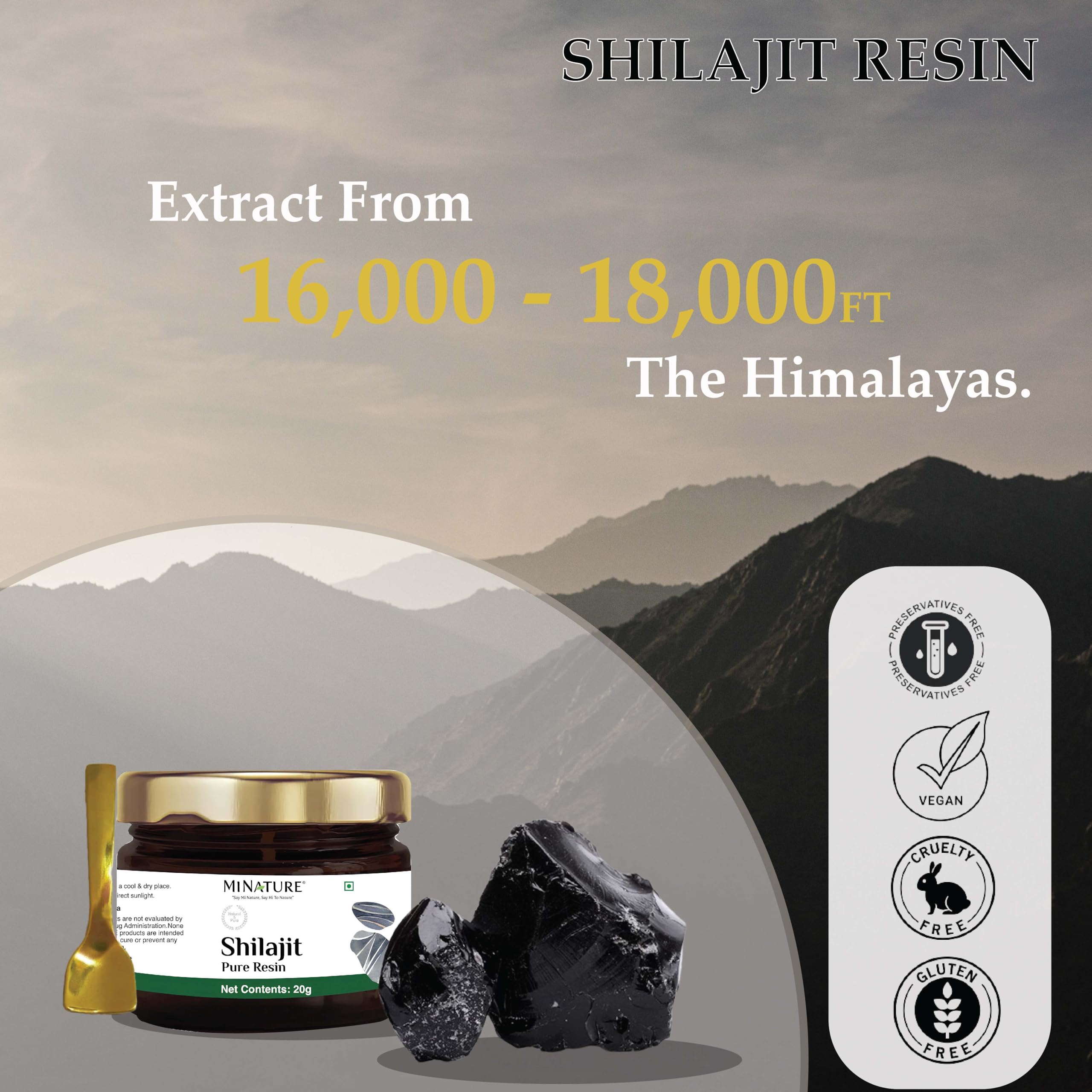 Pure Shilajit for wellness