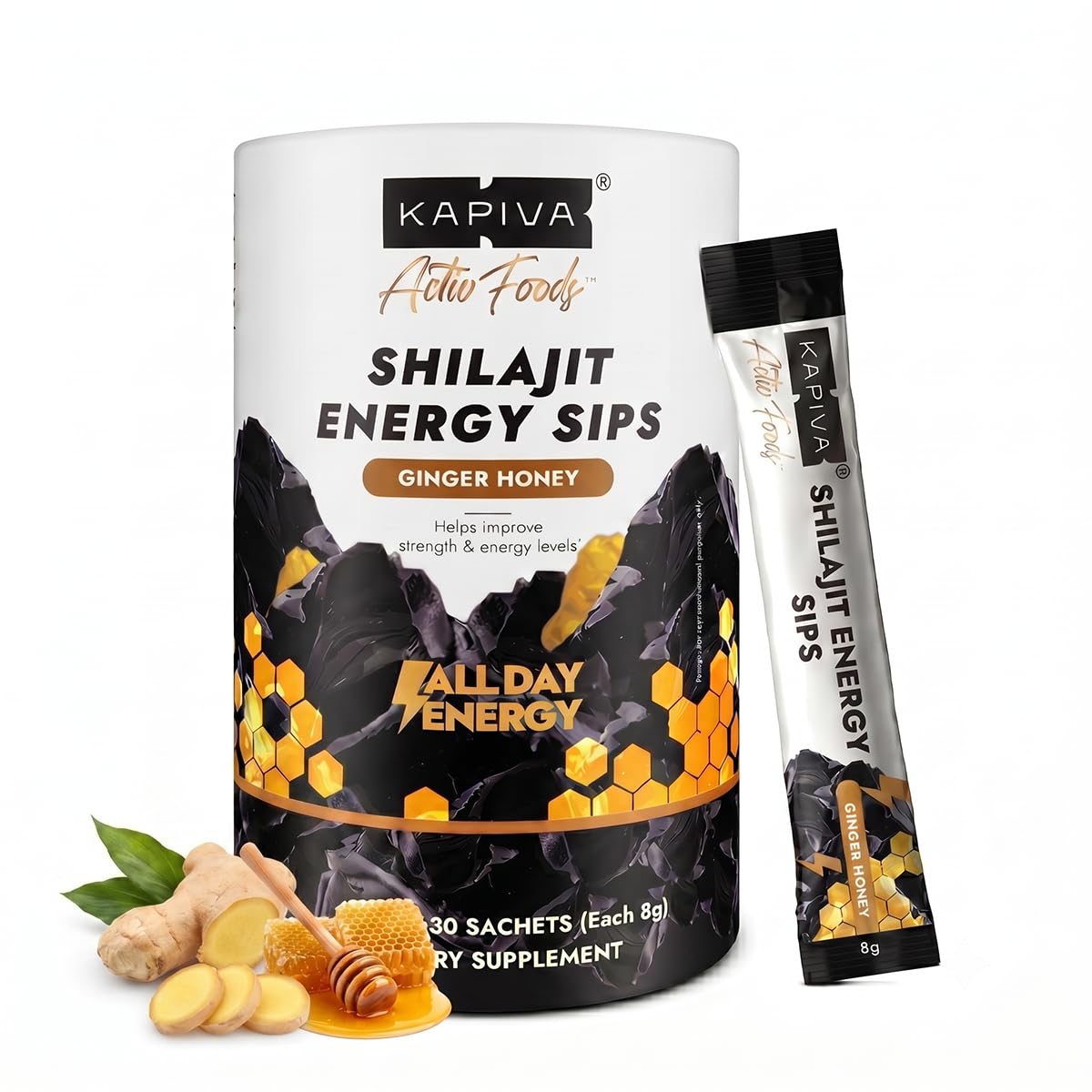 pure shilajit honey sticks