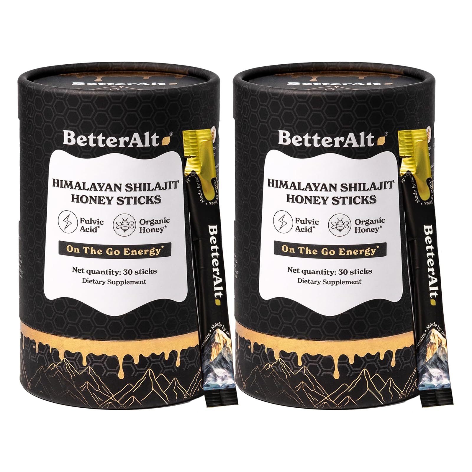 pure shilajit honey sticks