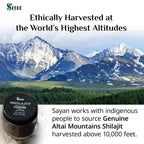 Pure Shilajit powder for wellness
