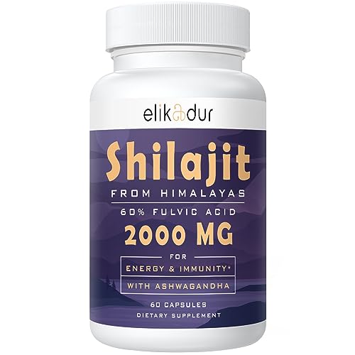 pure shilajit resin capsules for energy