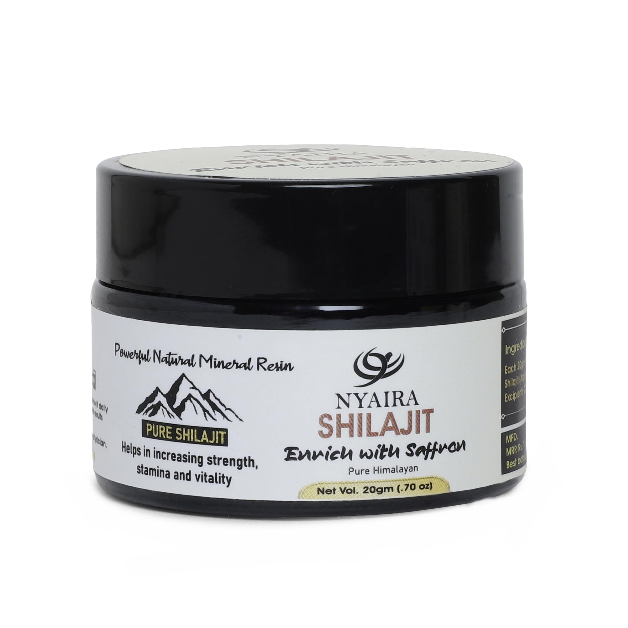 pure shilajit resin for energy