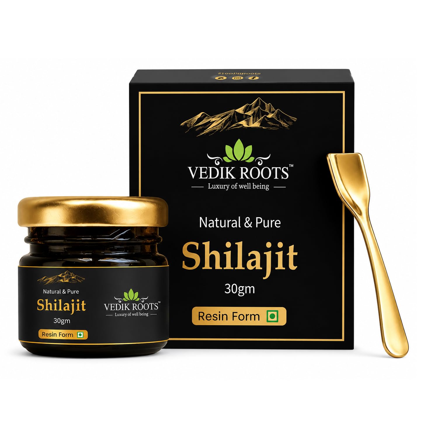 pure shilajit resin for energy