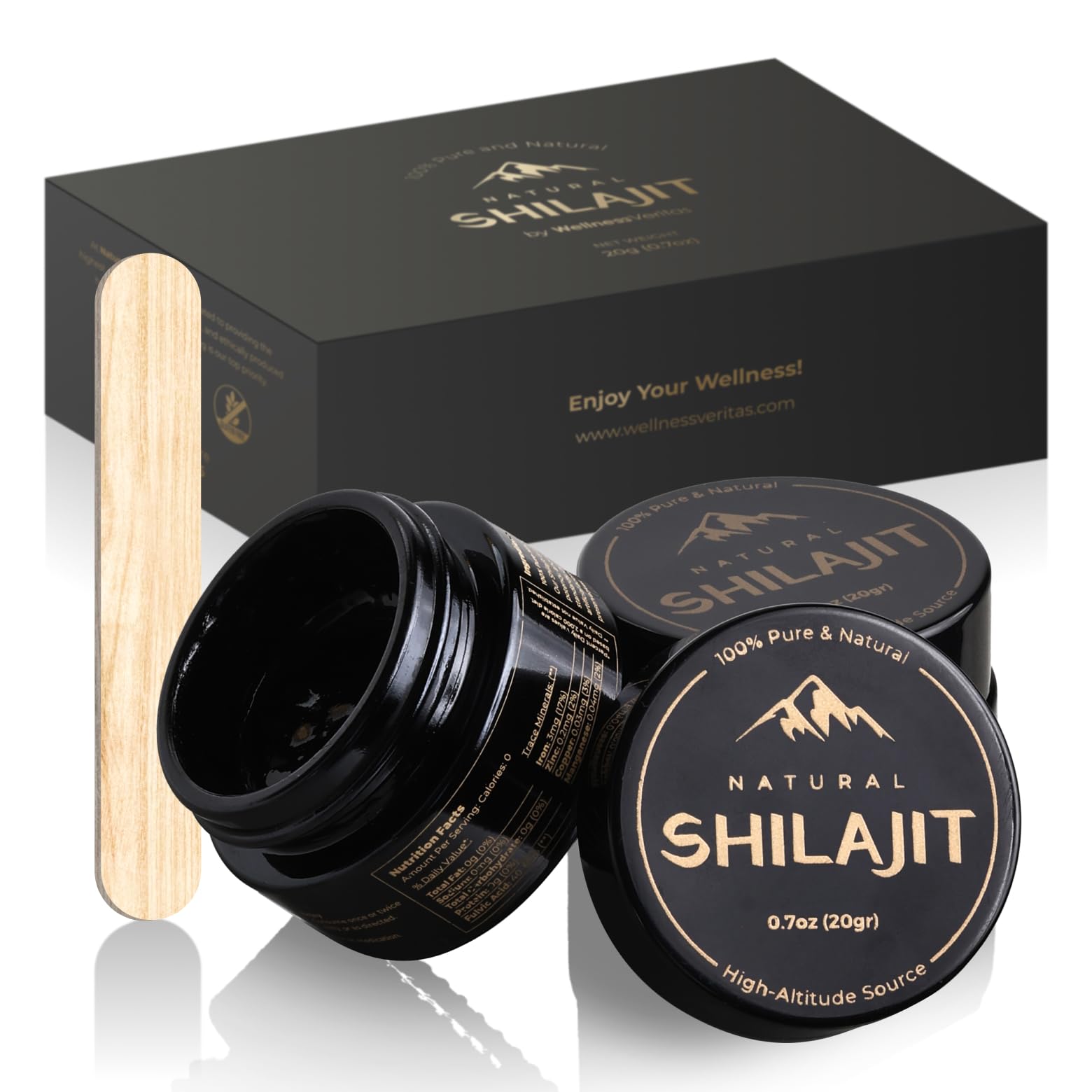 pure shilajit resin for energy