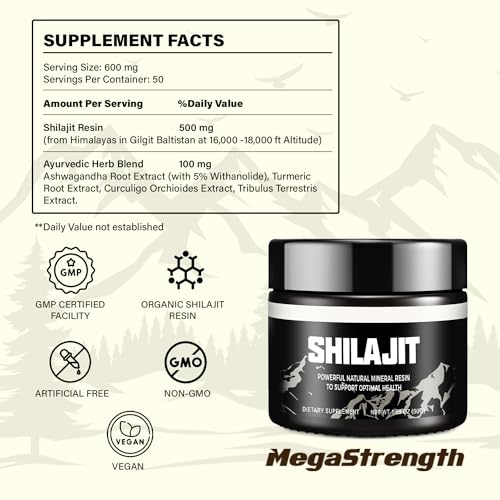pure shilajit resin for immune support