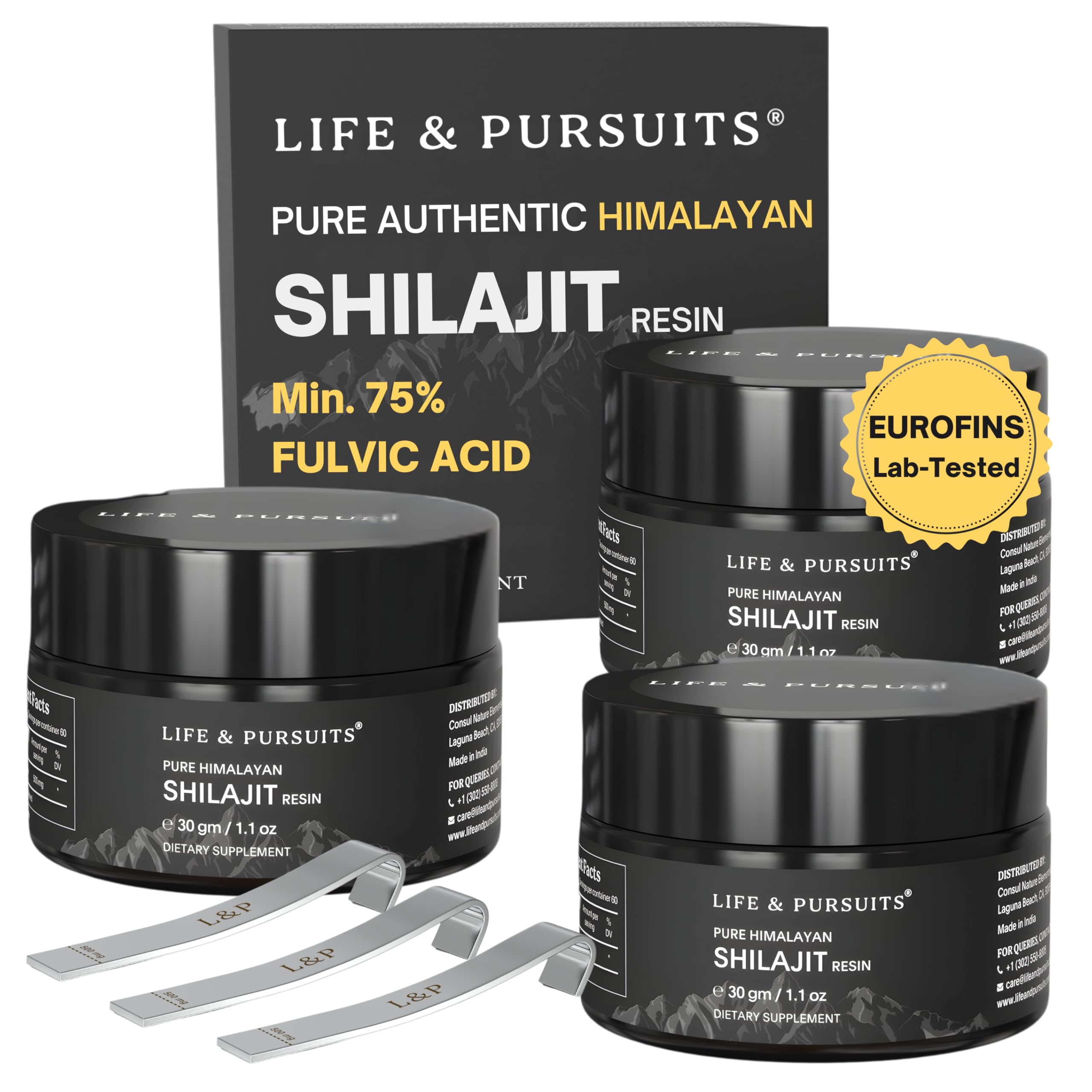 pure shilajit resin for vitality