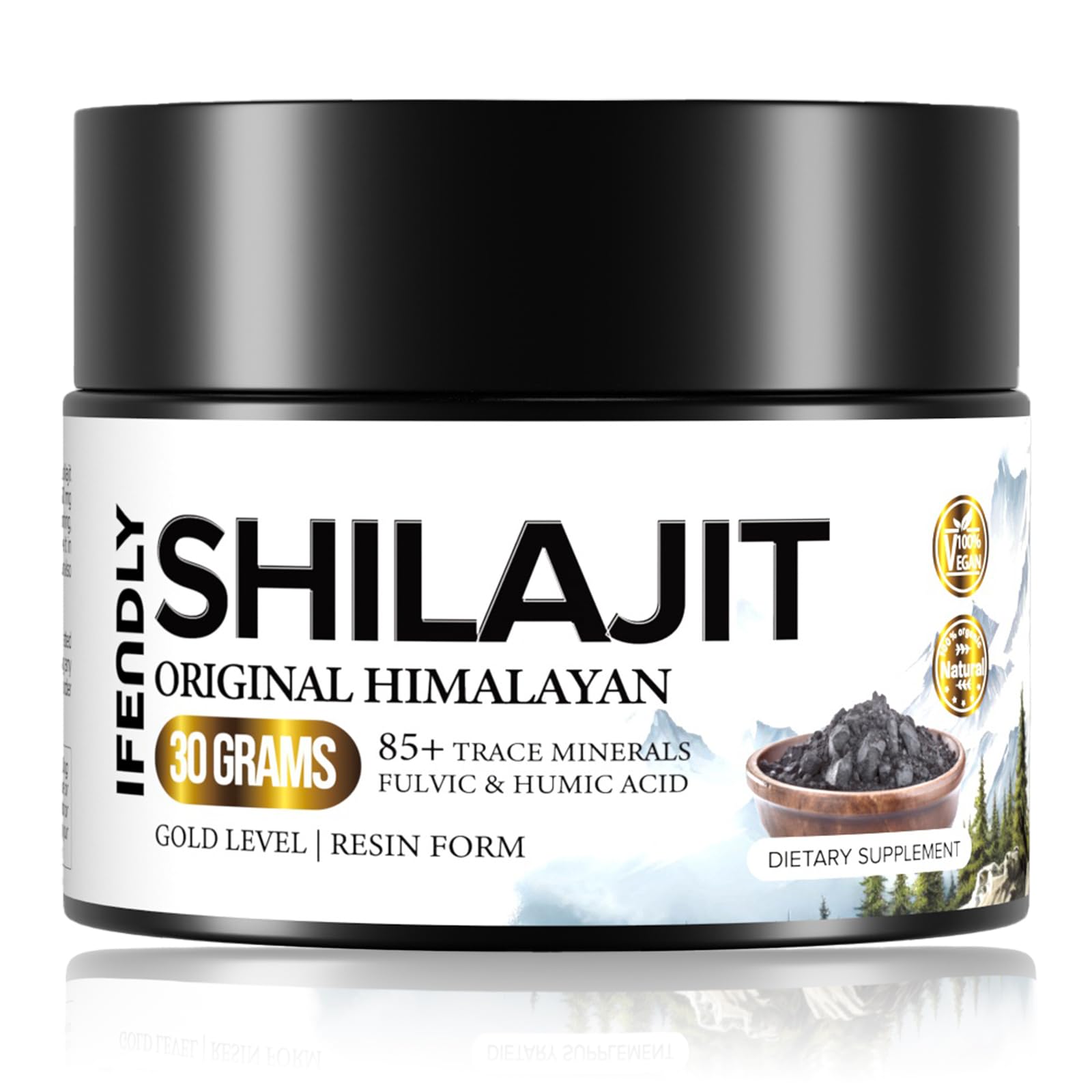 pure shilajit resin for vitality