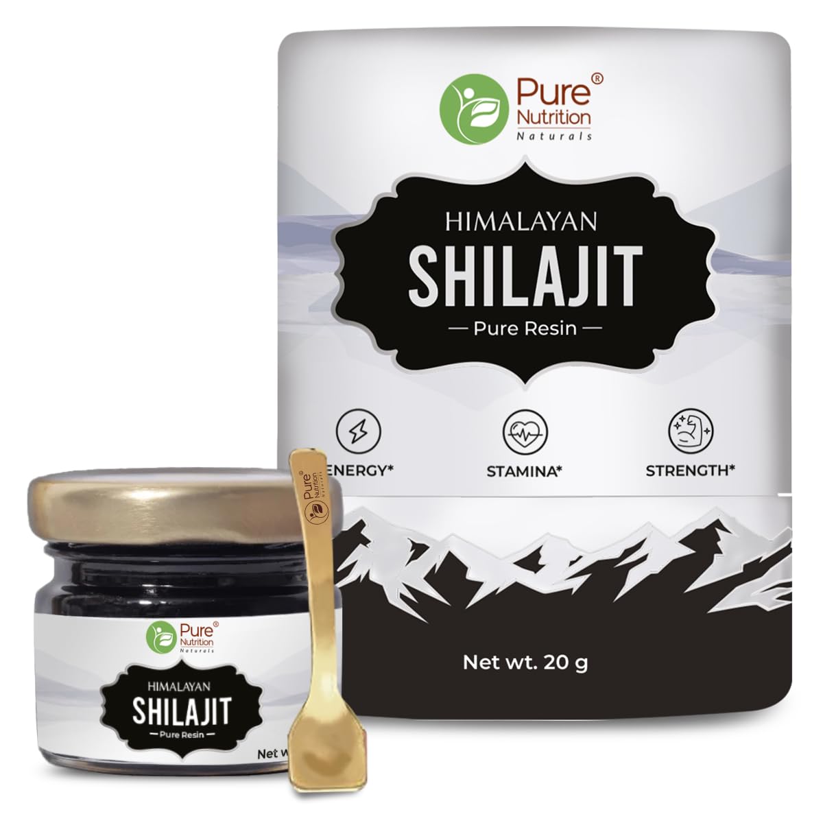 pure shilajit resin for vitality