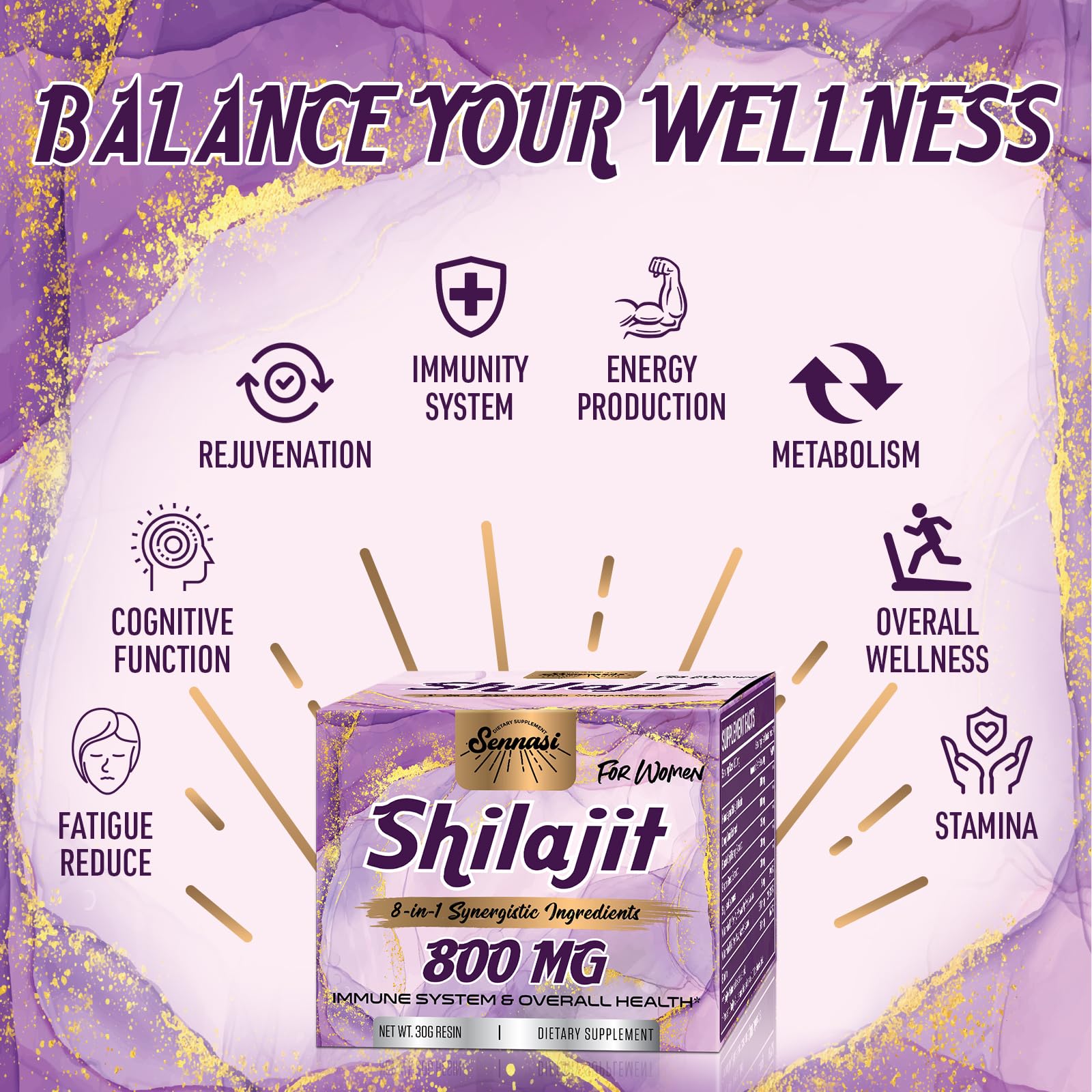 pure Shilajit resin for wellness