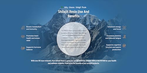 pure shilajit resin supplement