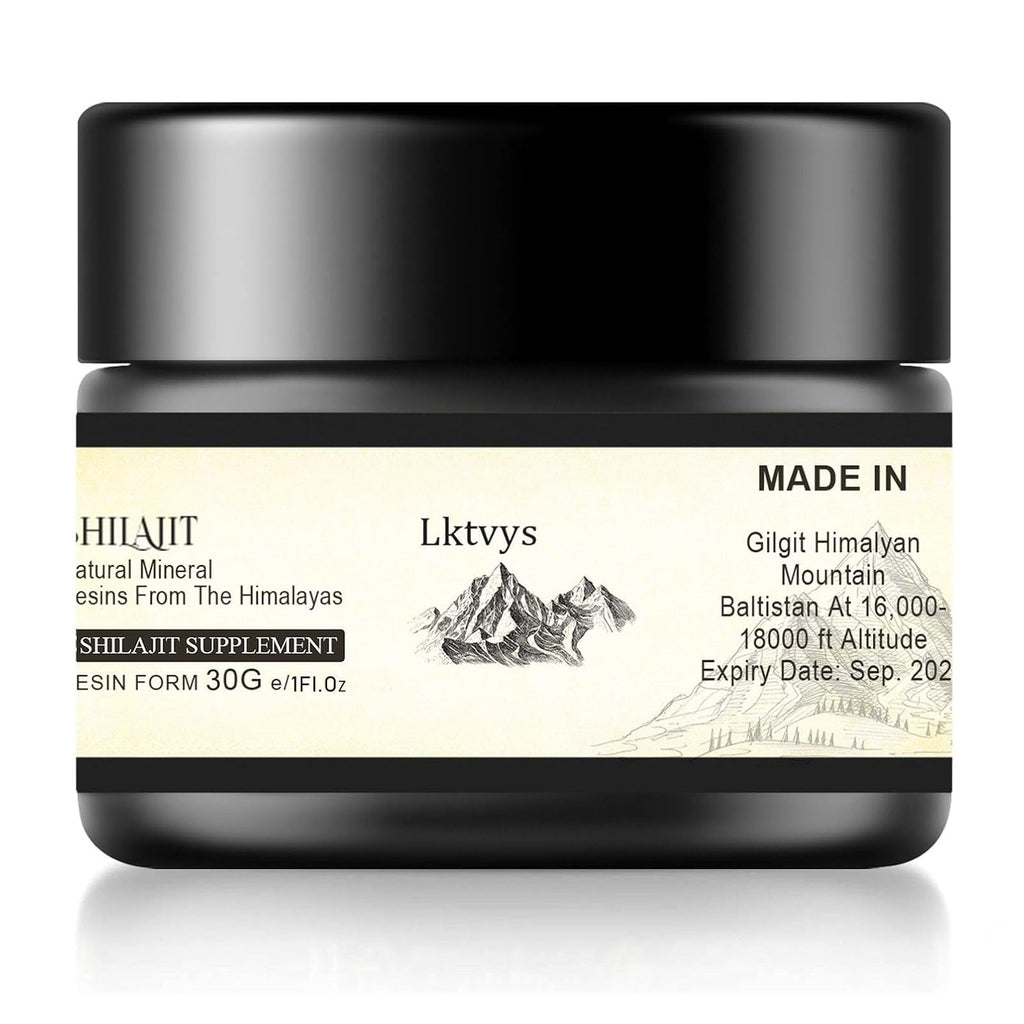 pure shilajit resin supplement