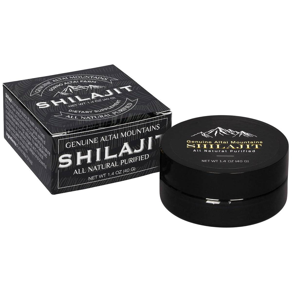 pure shilajit resin supplement
