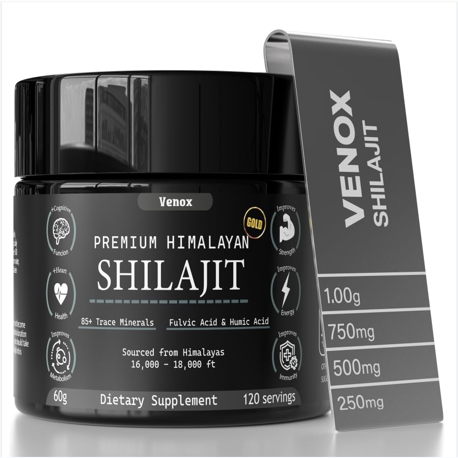 pure shilajit resin supplement