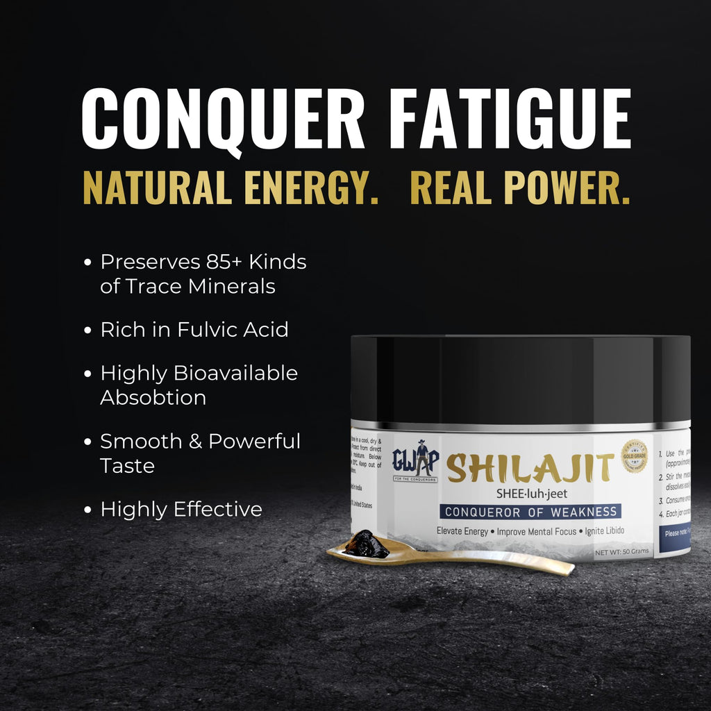 pure shilajit resin with fulvic acid