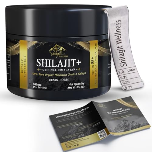 pure shilajit supplement with minerals