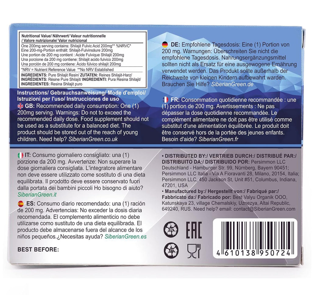 pure shilajit tablets for health