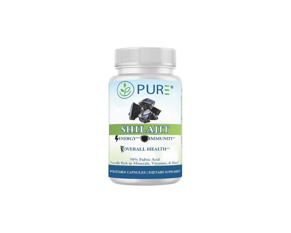 PURE Shilajit trace minerals capsules