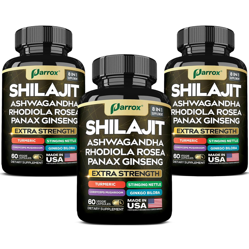 pure shilajit trace minerals capsules
