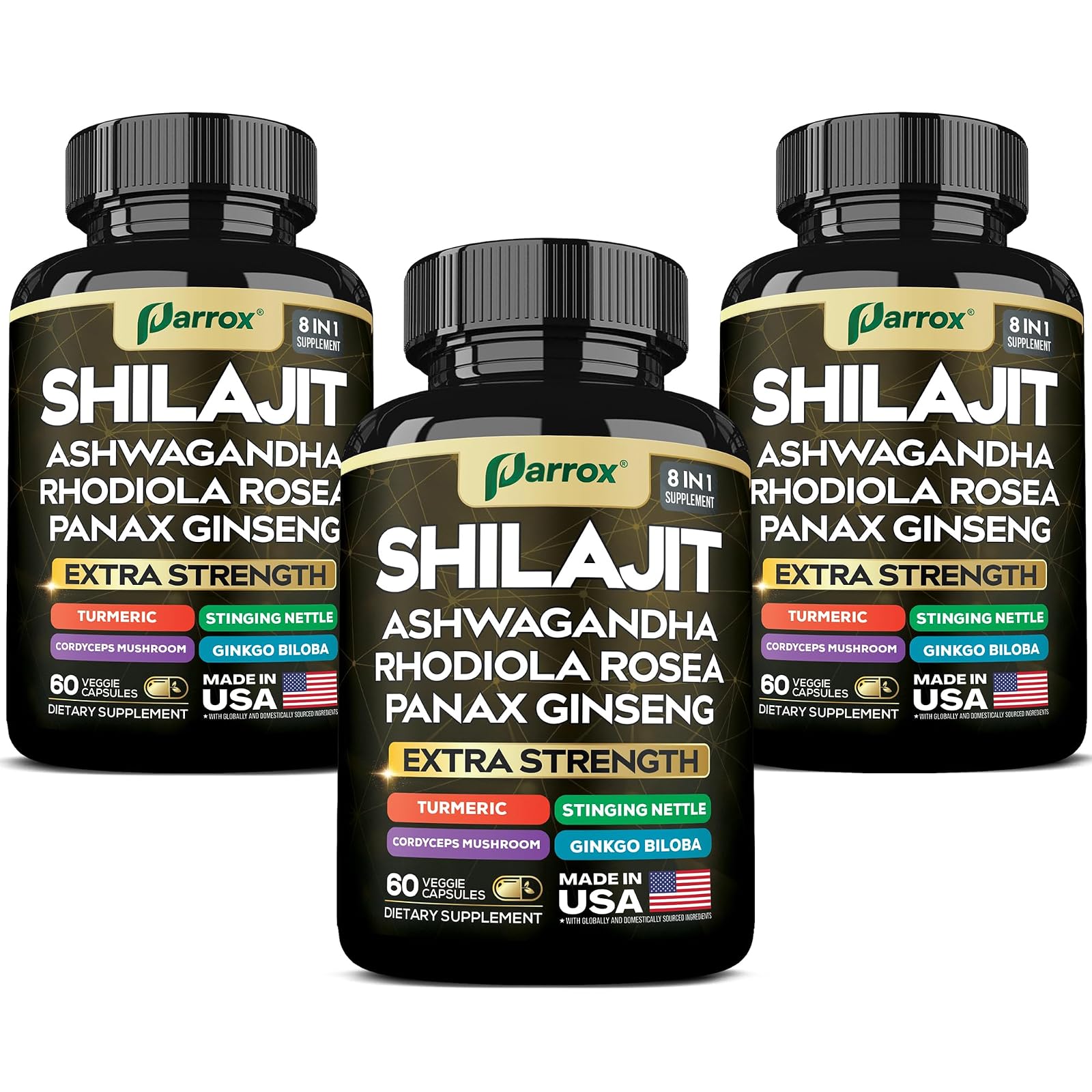pure shilajit trace minerals capsules