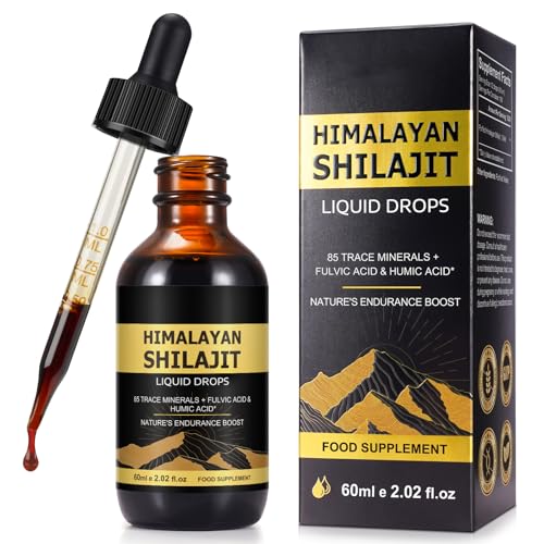 pure shilajit trace minerals drops