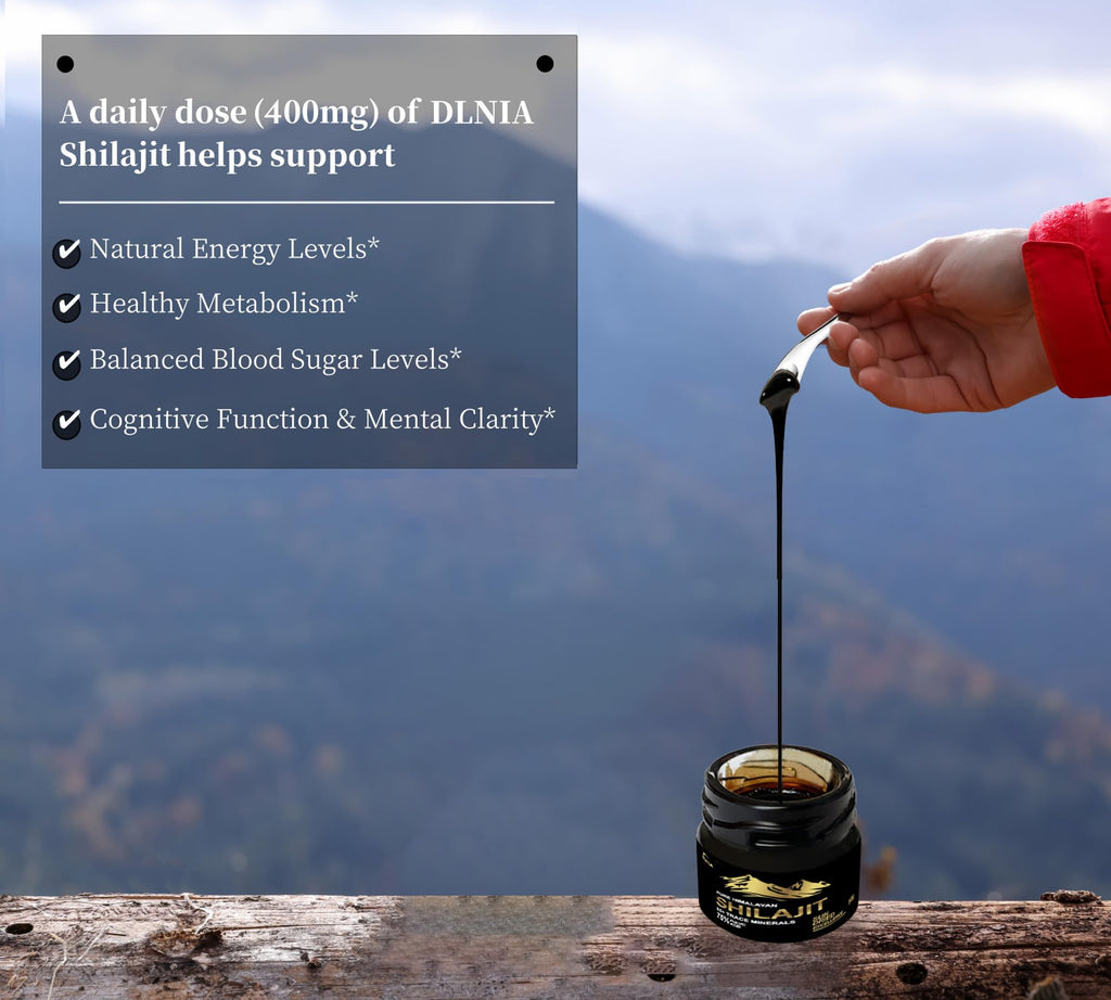 Pure Shilajit with 85+ trace minerals