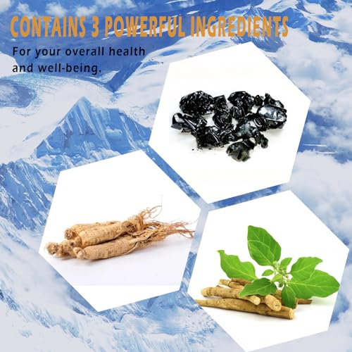 pure Shilajit with Ashwagandha benefits