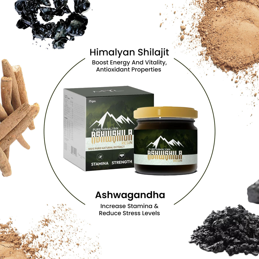 pure shilajit with ashwagandha benefits