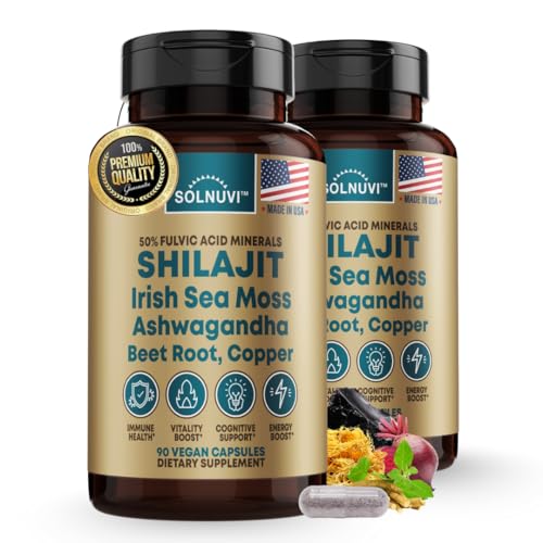 pure shilajit with Irish sea moss