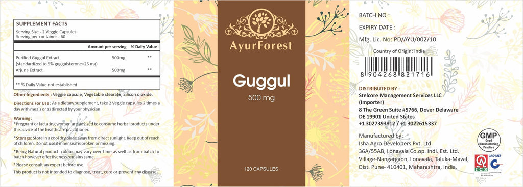 pure shuddha guggulu for vitality