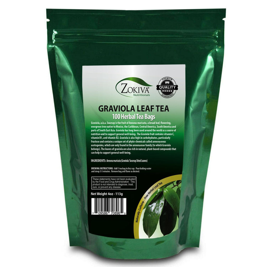 pure soursop leaf herbal tea