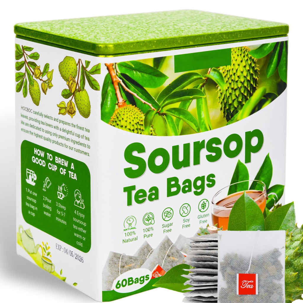 pure soursop leaves tea bags