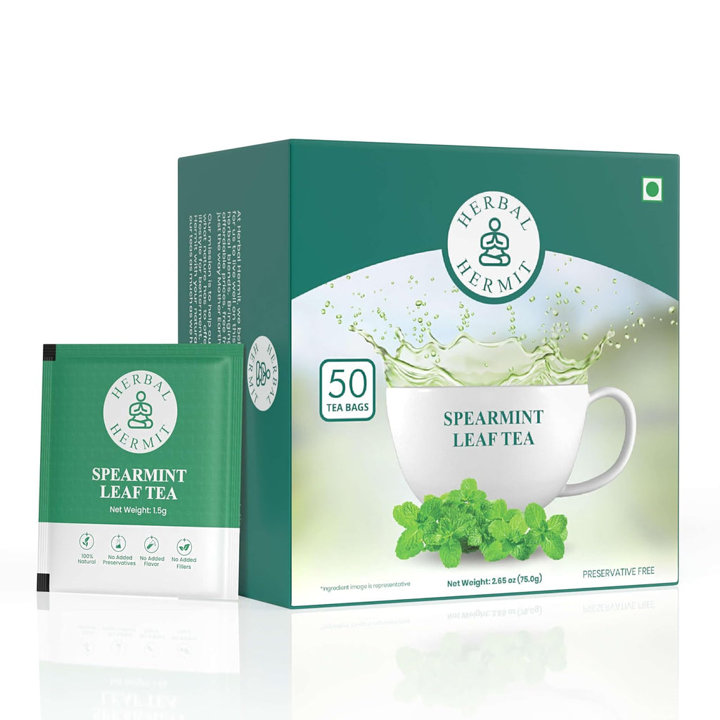 pure spearmint herbal tea bags
