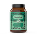 pure spirulina capsules for health