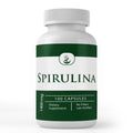 pure spirulina capsules for health