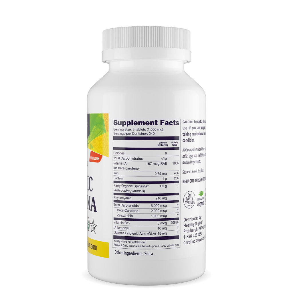 pure spirulina for detox support