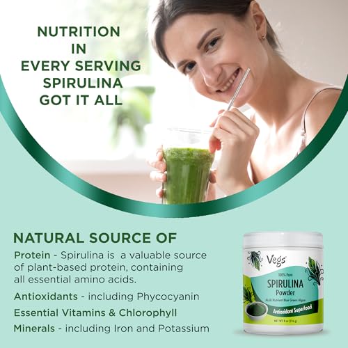 pure spirulina for detoxification