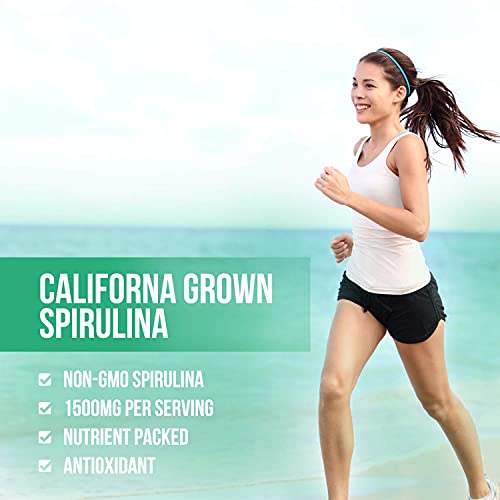 Pure spirulina for overall vitality