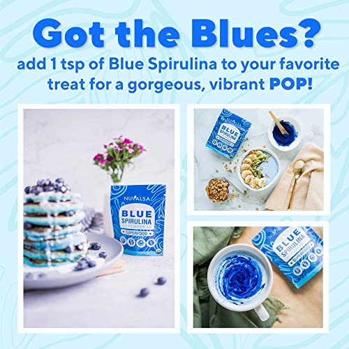 pure spirulina for smoothie bowls