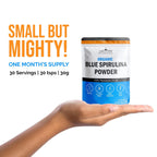 pure spirulina for smoothies and shakes