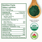 pure spirulina powder for health benefits
