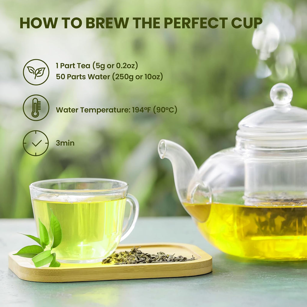 pure spring green tea experience
