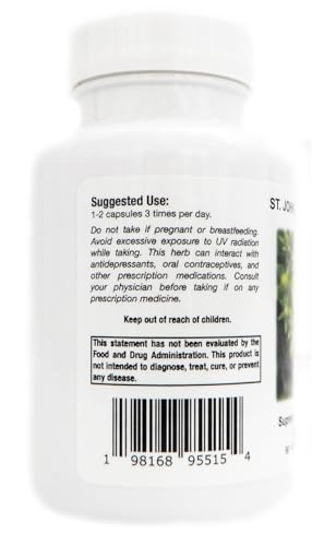 pure st. john's wort for enhanced well-being