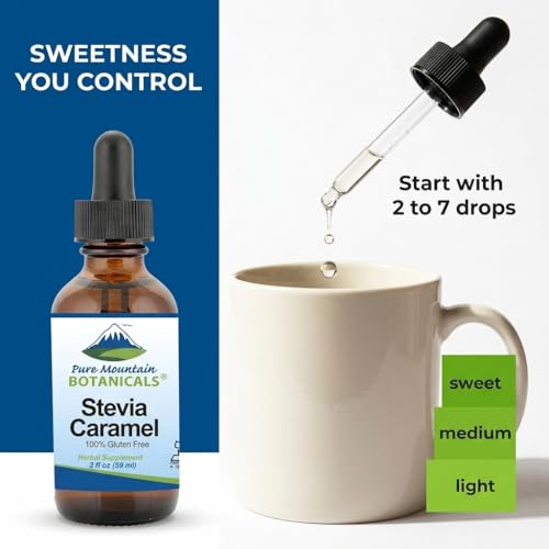 pure stevia drops for coffee
