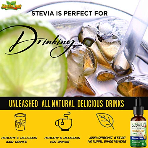 pure stevia drops for healthy living