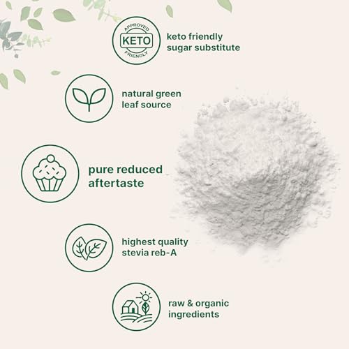 pure stevia for guilt-free desserts