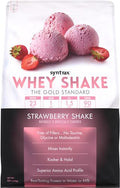 pure strawberry whey protein shake