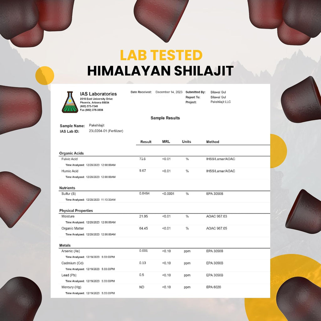 Pure Sundried Shilajit for vitality