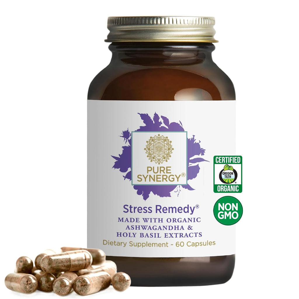 PURE SYNERGY ashwagandha stress relief capsules