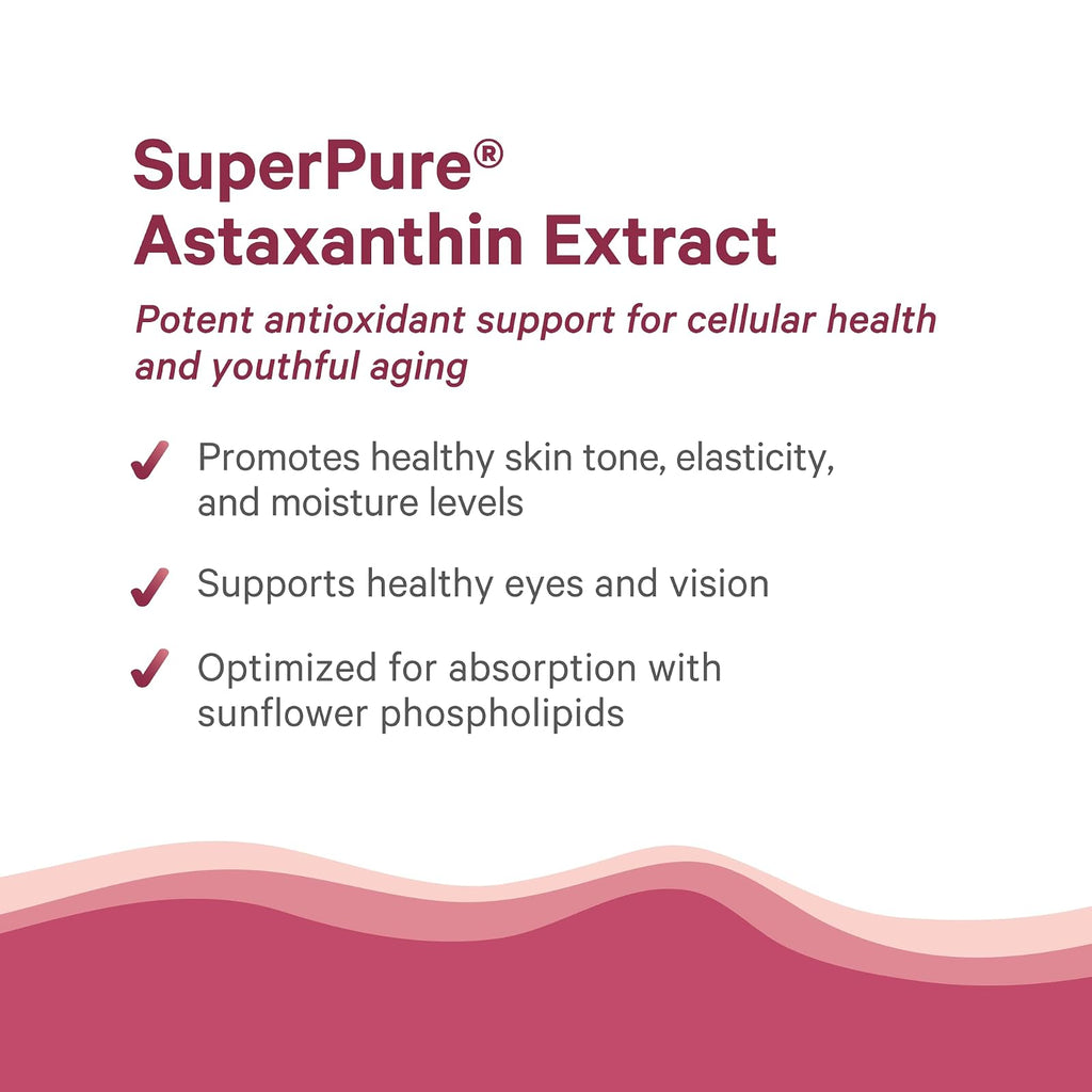 PURE SYNERGY Astaxanthin capsules for energy